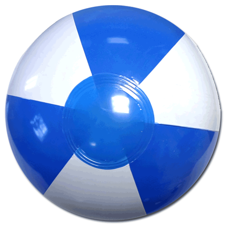 Largest Selection Of Beach Balls 9 Inch Light Blue And White Beach Balls