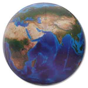 Big Blue Ball Earth