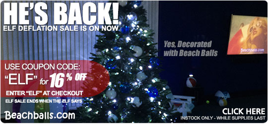 Largest Selection of Beach Balls - Deep Into Football Season! NFL ...